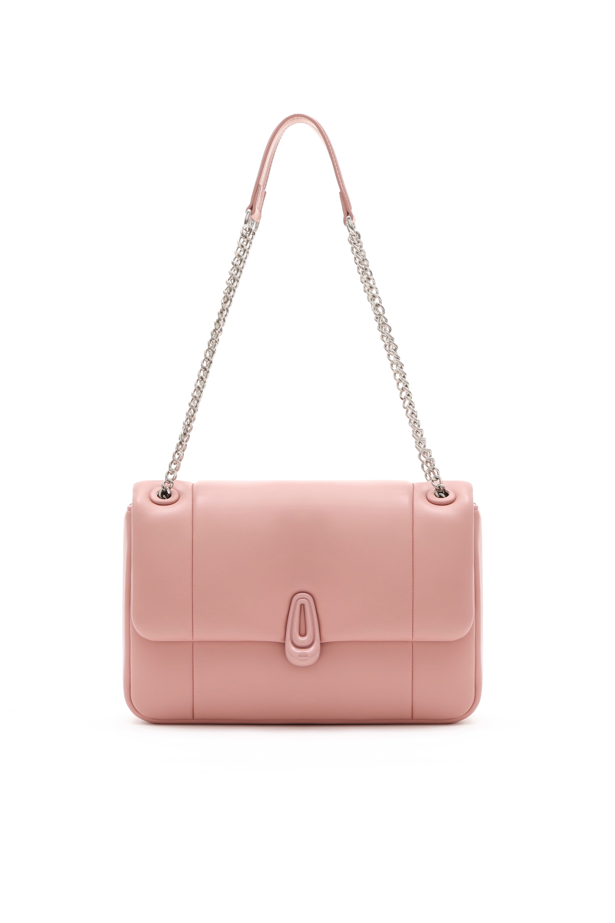 Dallas Pink Square Chain Bag